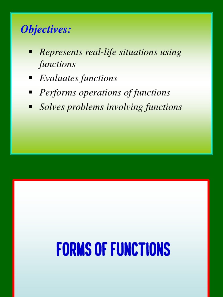 Instructional Material Week 3 - Evaluating Functions | PDF | Function (Mathematics ...