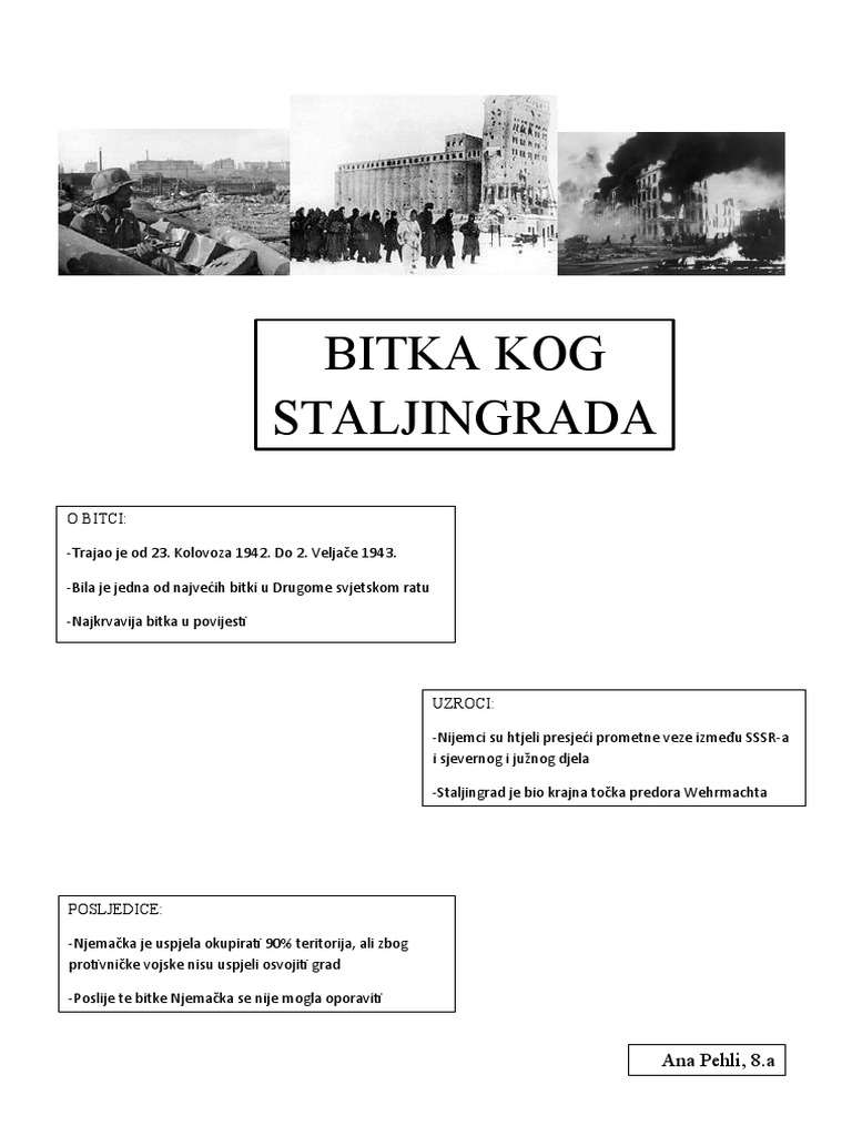 bITKA KOD STALJINGRADA | PDF