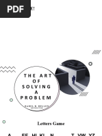 Lesson 4: Problem Solving and Creativity | PDF | Learning Theory ...