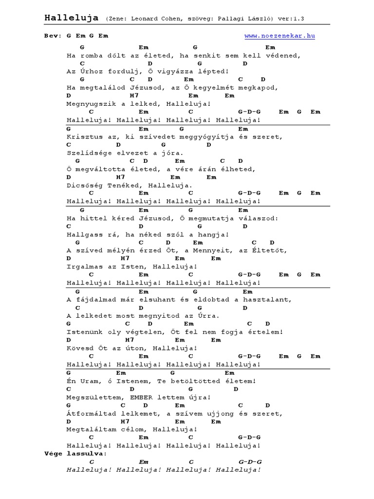 Hallelujah | PDF