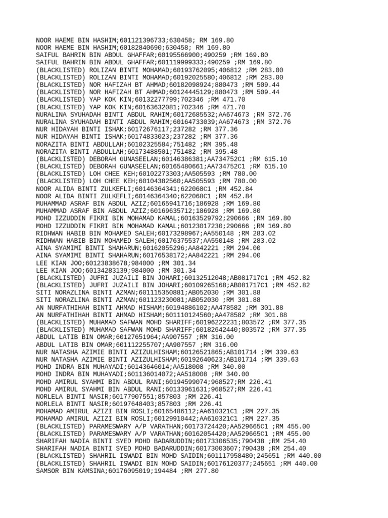Customer Payment Records | PDF
