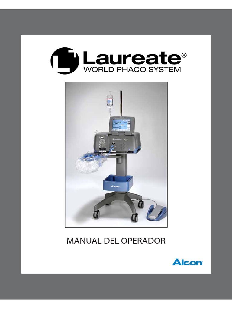 Manual de Operación Alcon Laureate | PDF | Frecuencia de radio | Reciclaje