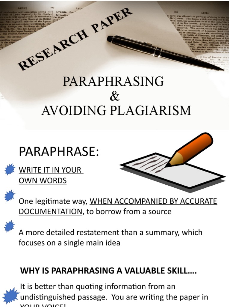 PARAPHRASING and Palgairsim | PDF | Plagiarism