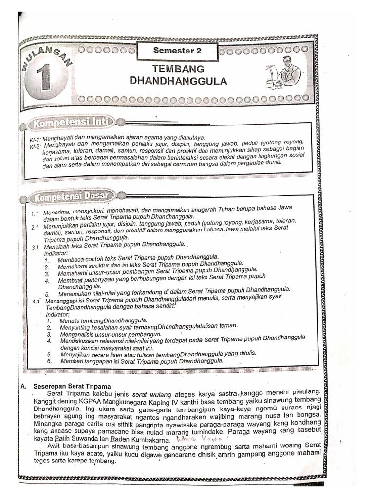 Dhandanggula | PDF
