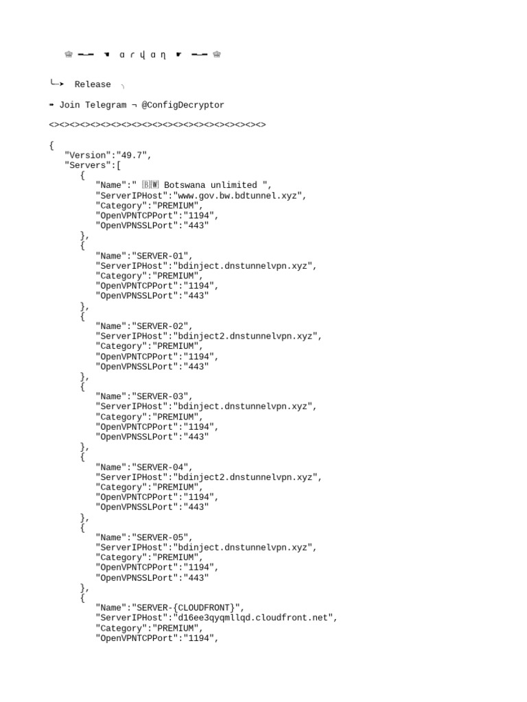 BD VPN Inject (Data) | PDF | Data Transmission | World Wide Web