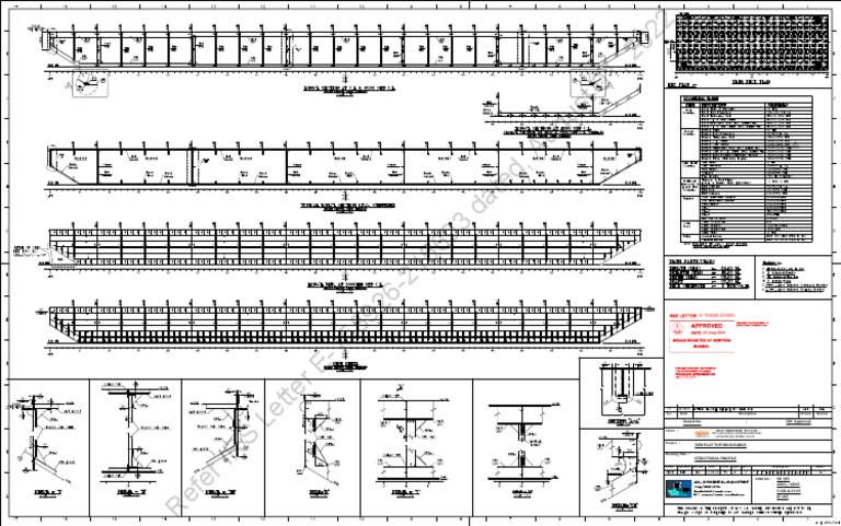 SBM-22-1011-103 - 50m - Flat Top Deck Barge - Structural Profile Rev 01 ...