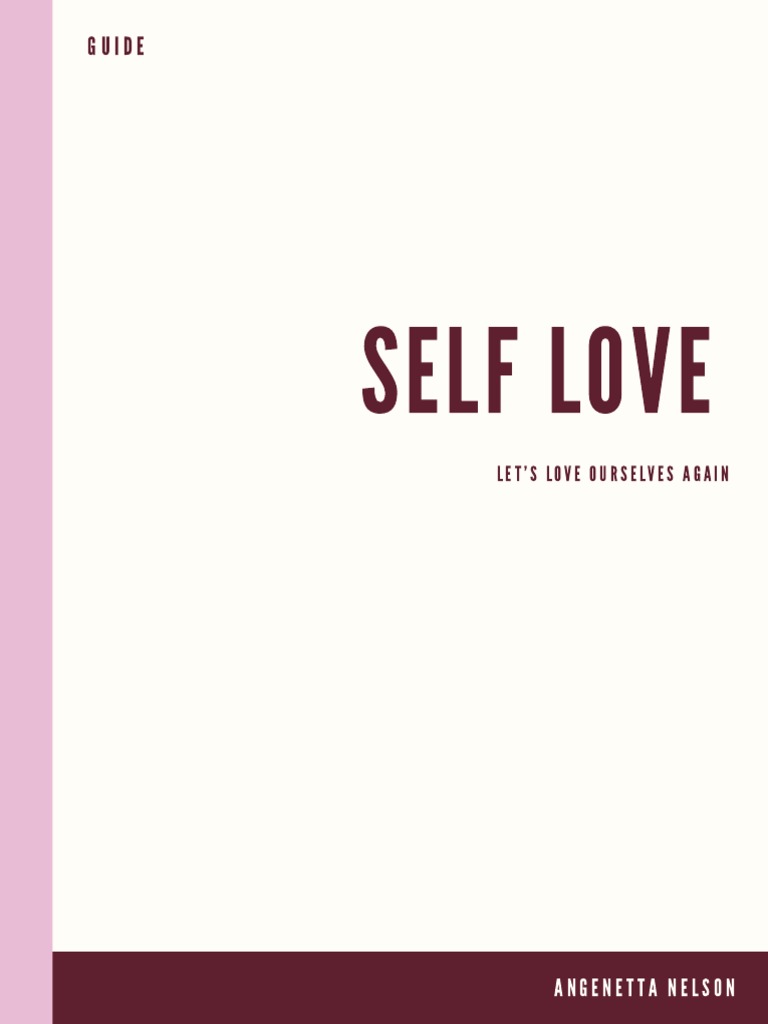 Self Love: Guide | PDF