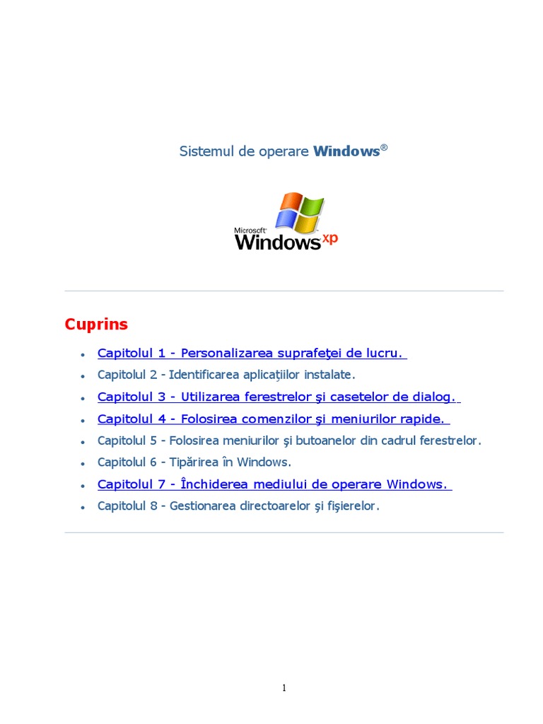 Windows | PDF