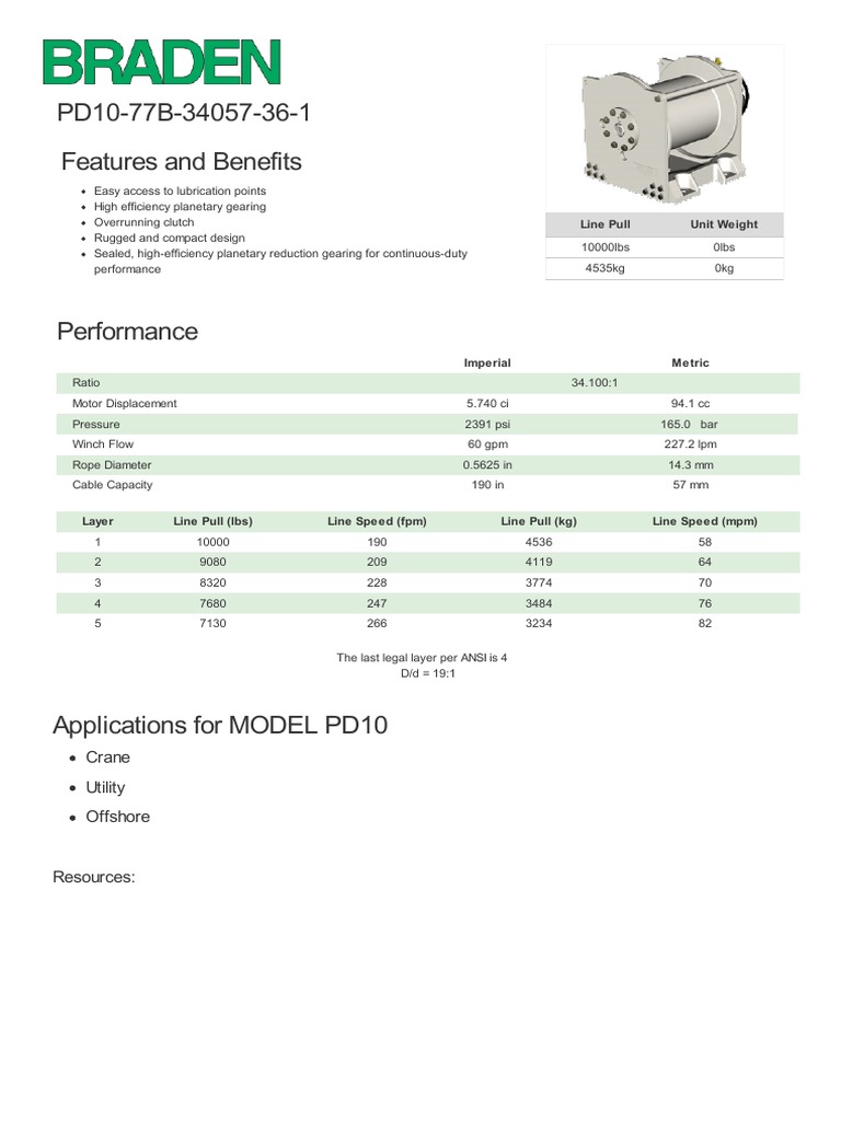 Braden Pd10 06935 | PDF