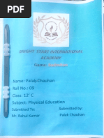 Badminton Sports Project | PDF | Racquet Sports | Athletic Sports