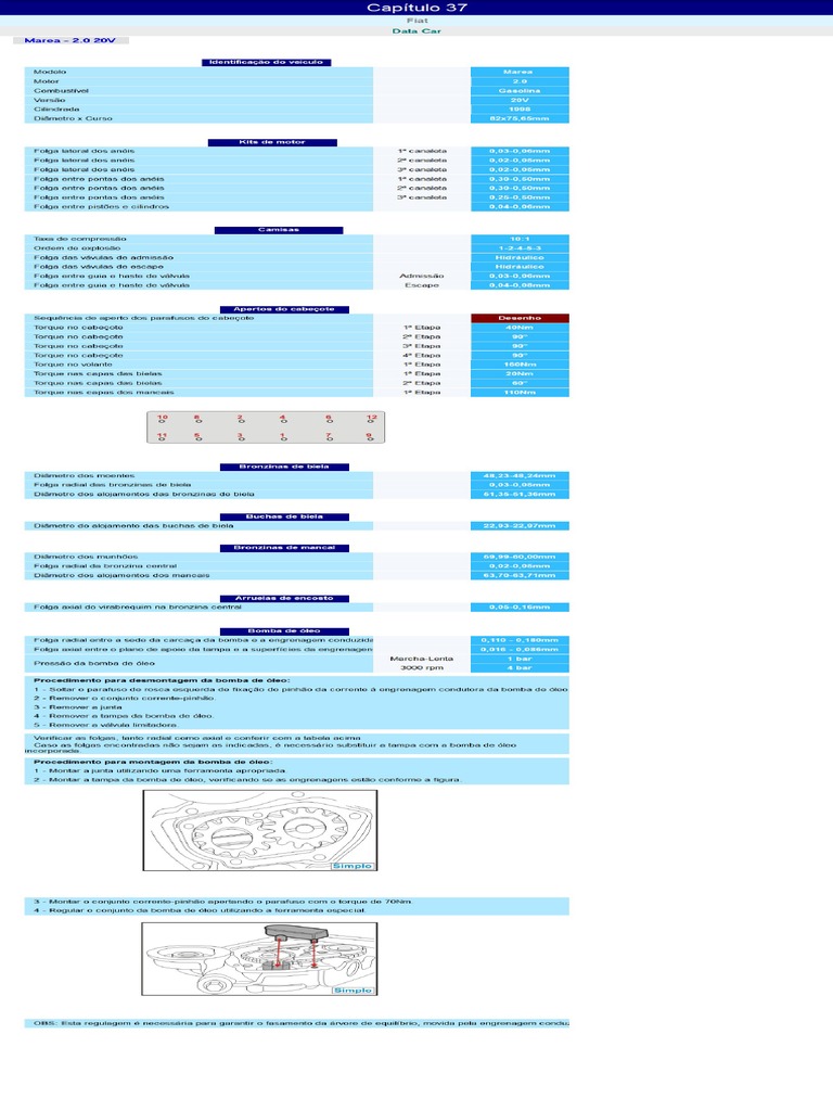 Marea - 2.0 20V | PDF