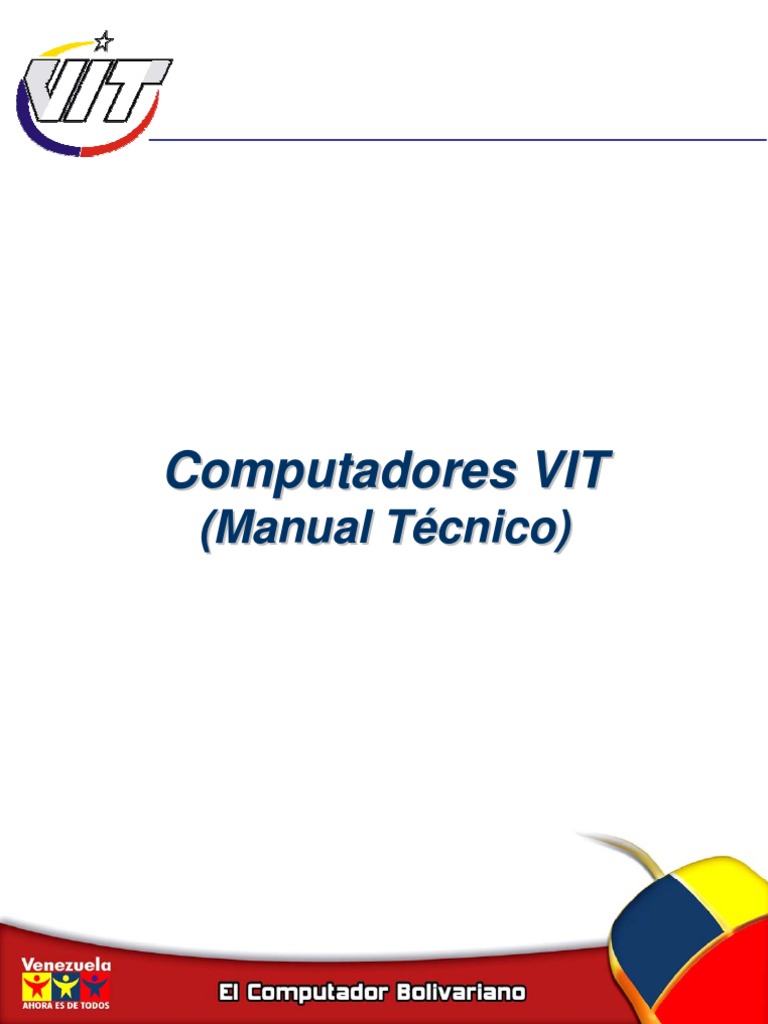 Manual Equipos VIT | PDF | Hardware de la computadora | Periférico