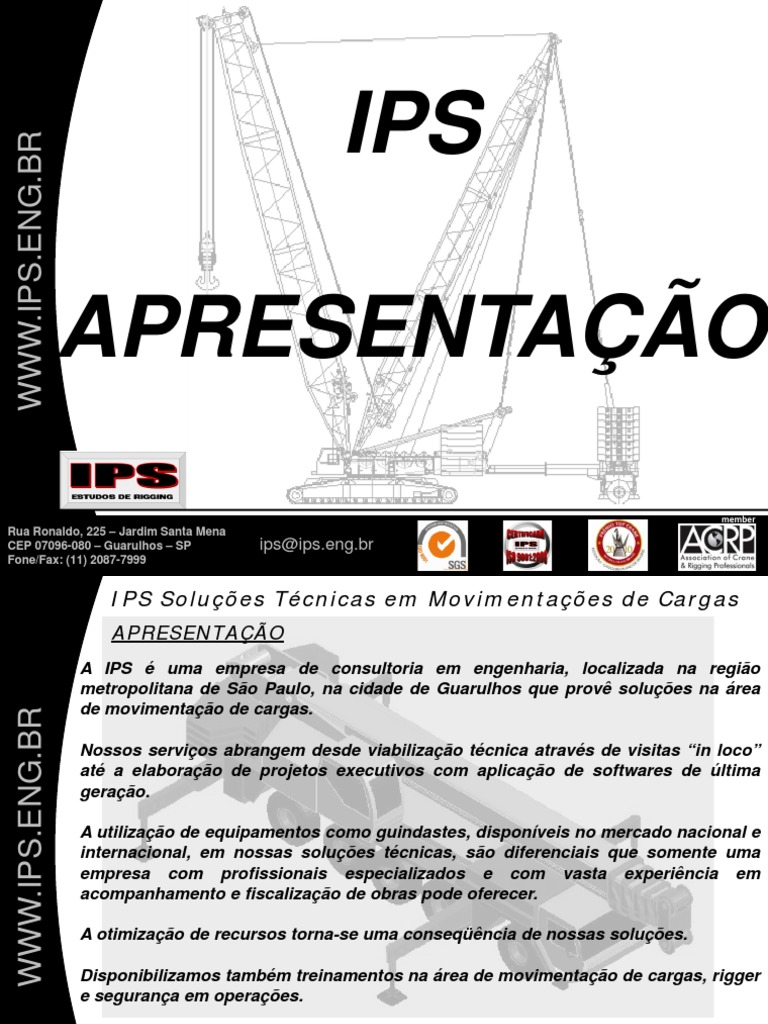 Apresentacao Ips Solucoes Tecnicas | PDF | Brasil