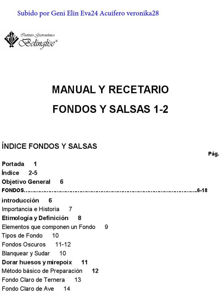 Cocina | PDF | Salsa | Mantequilla