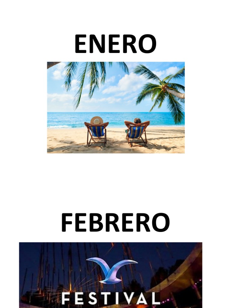 Meses Del Año Con Imagenes | PDF