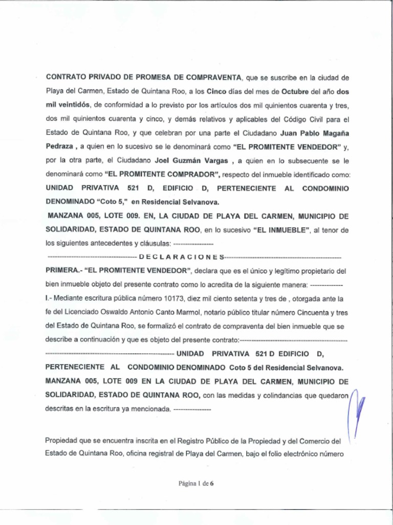Contrato Pedraza | PDF