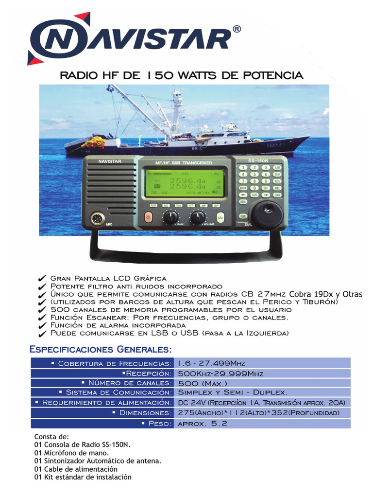 Navistar SS-150N HF SSB | PDF