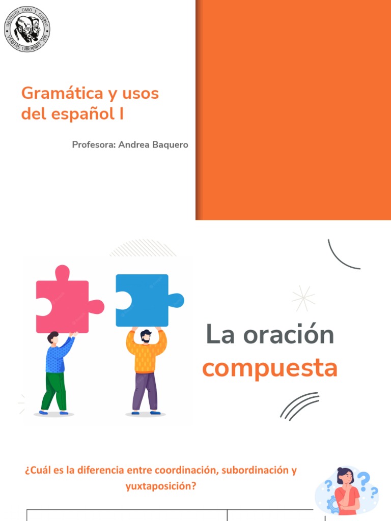 Gramática y Usos Del Español I | PDF | Adverbio | Oración (Lingüística)