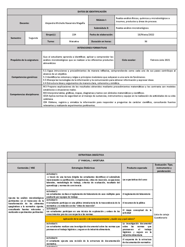 ECA Módulo I-Submódulo-III-1 | PDF | Evaluación | Laboratorios