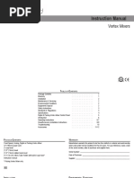 Vortex Mixer Instruction Manual | PDF | Humidity | Mains Electricity