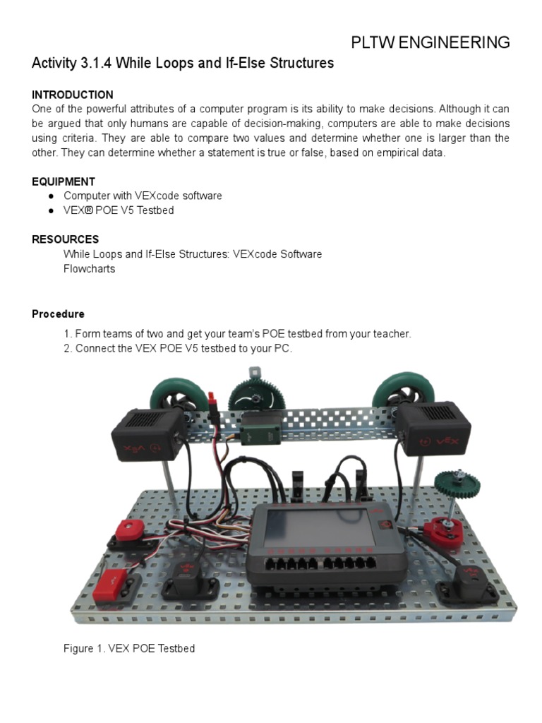 3.1.4 While Loops and If-Else Structures | PDF | Control Flow ...