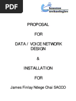 Network Installation Proposal Examples | PDF | Request For Proposal ...