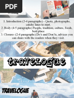 TRAVELOGUE - Example | PDF