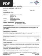 RENOLIN B 15 HVI Safety Data Sheet | PDF | Toxicity | Dangerous Goods