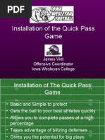 Trips and Bunch Formation Plays | PDF | Quarterback | Athletic Sports