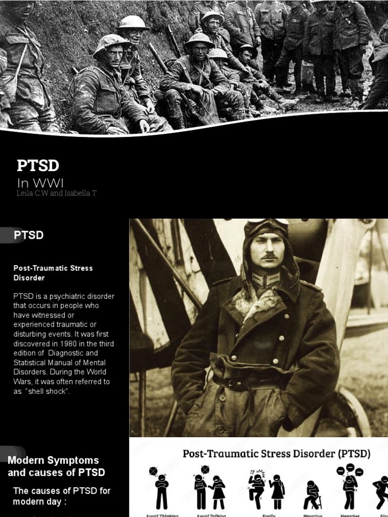 Understanding PTSD and Shell Shock in WWI | PDF