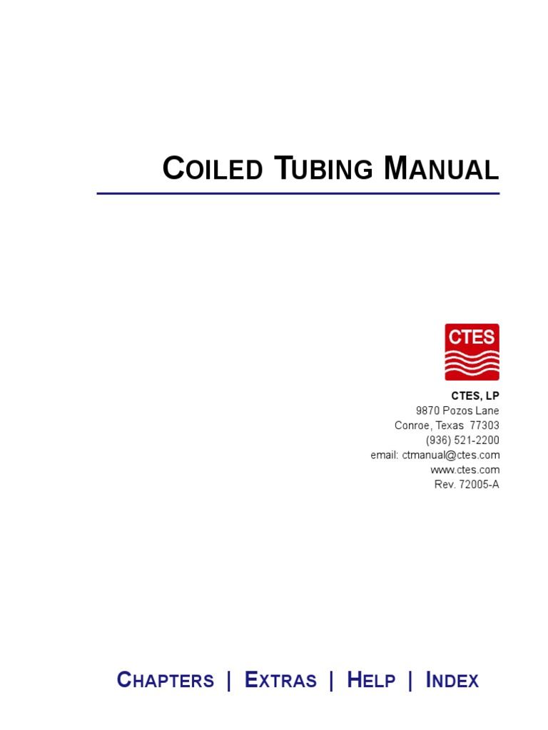 Manual Coiled Tubing p1 | Download Free PDF | Deformation (Engineering ...