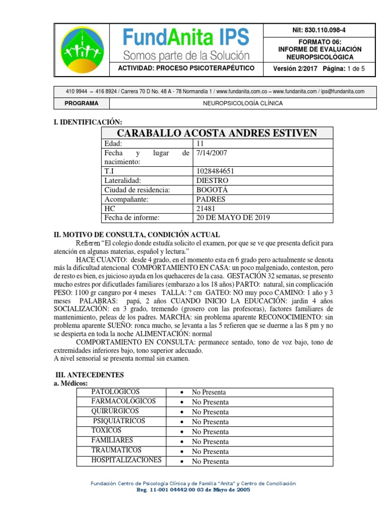 Caraballo Acosta Andres Estiven | PDF | Conceptos psicologicos ...