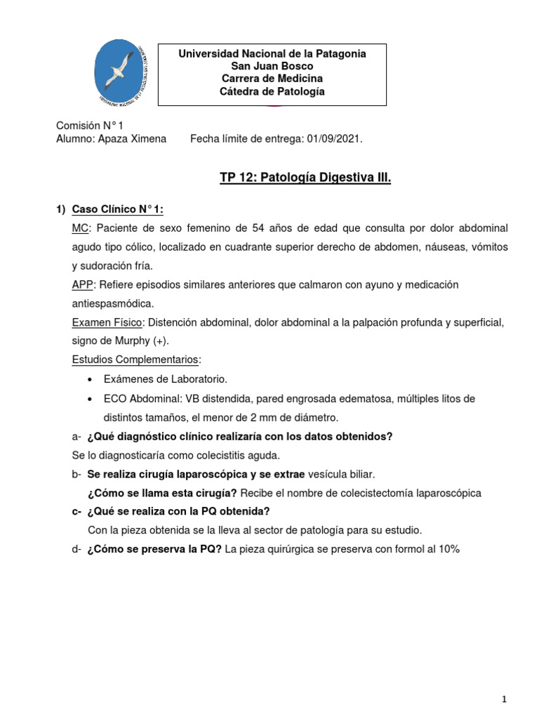 TP12 Digestivo Iii | PDF | Hepatitis | Cirrosis