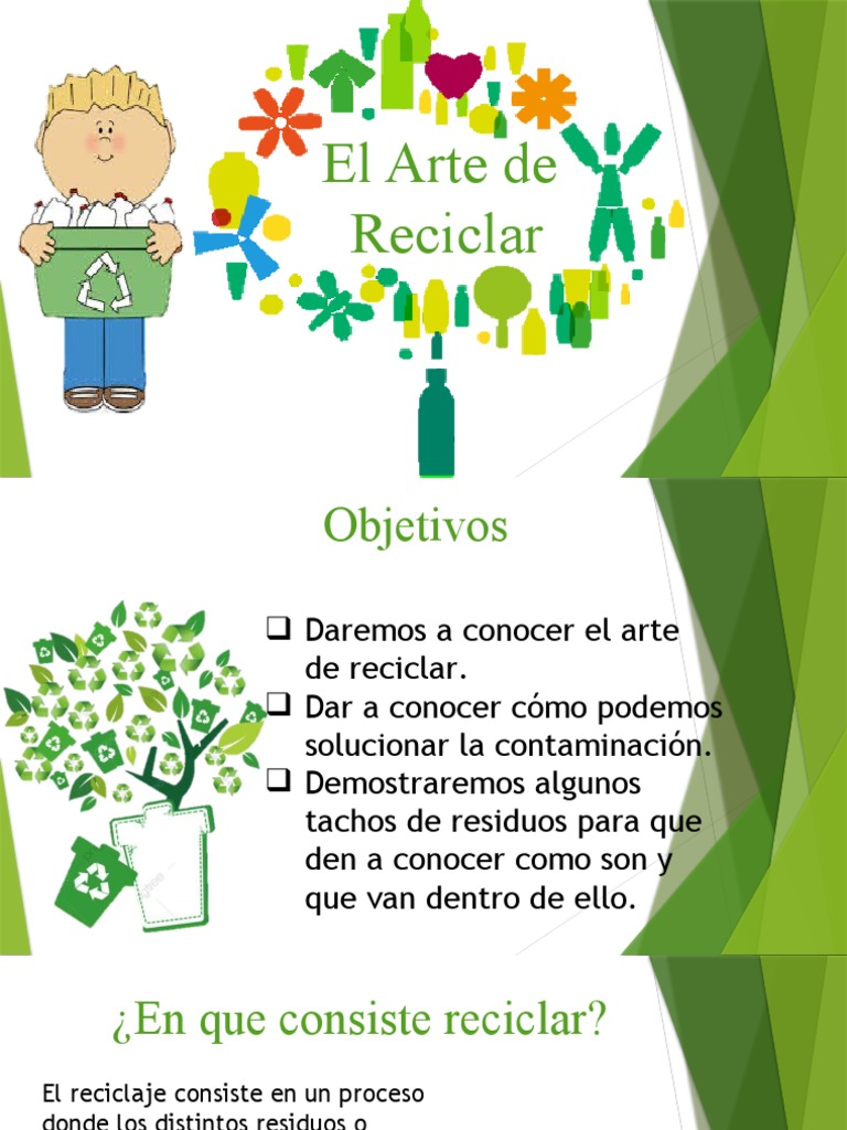 El Arte de Reciclar | PDF | Residuos | Reciclaje