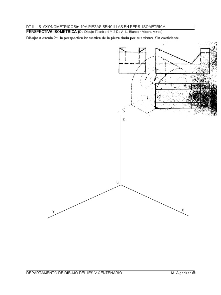 10a PIEZAS SENCILLAS ISOMÉTRICO 2º | PDF