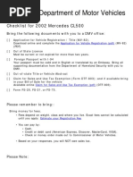 MV01 15092022 | PDF | Identity Document | Vehicle Registration Plate