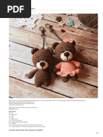 Izzy Teddy Bear Doll Pattern | PDF | Home & Garden