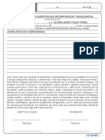 Carta Poder Simple para Tramites IMSS | PDF