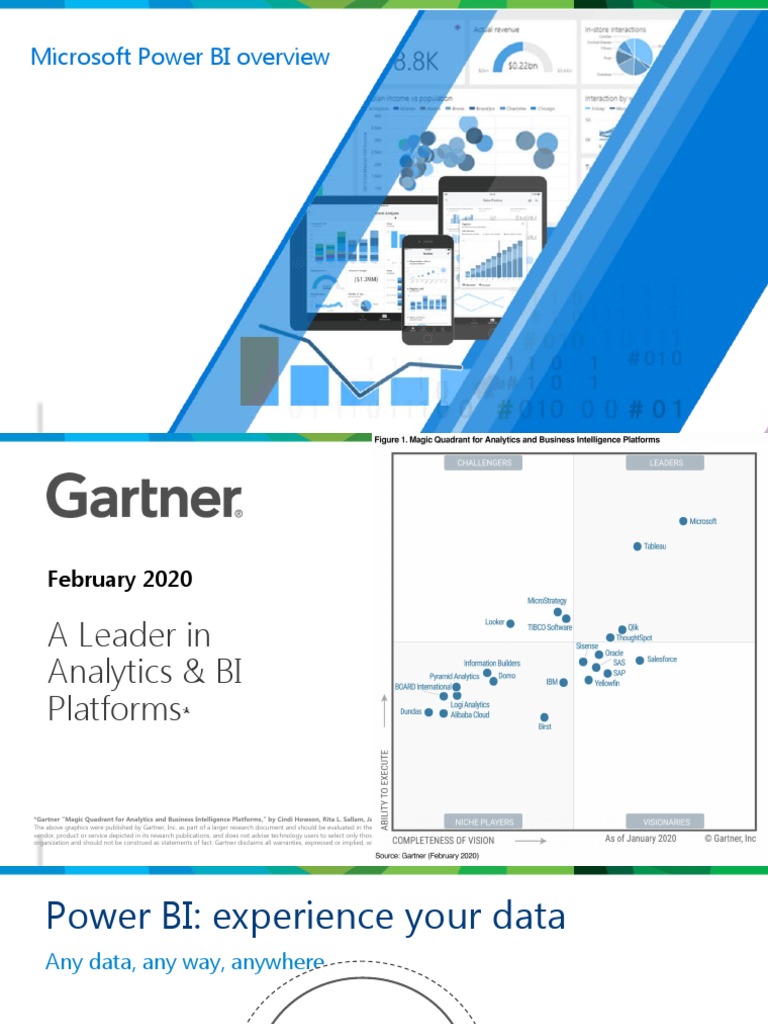 E - Learning Power BI Overview | PDF | Cloud Computing | Microsoft Excel