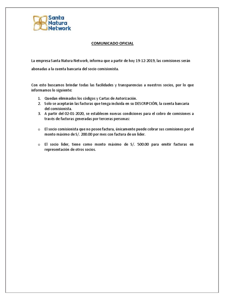 Nuevas Normas de Comisiones 2020 | PDF