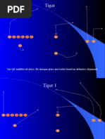 Trips Bunch Formation Pass Plays | PDF | Quarterback | Athletic Sports