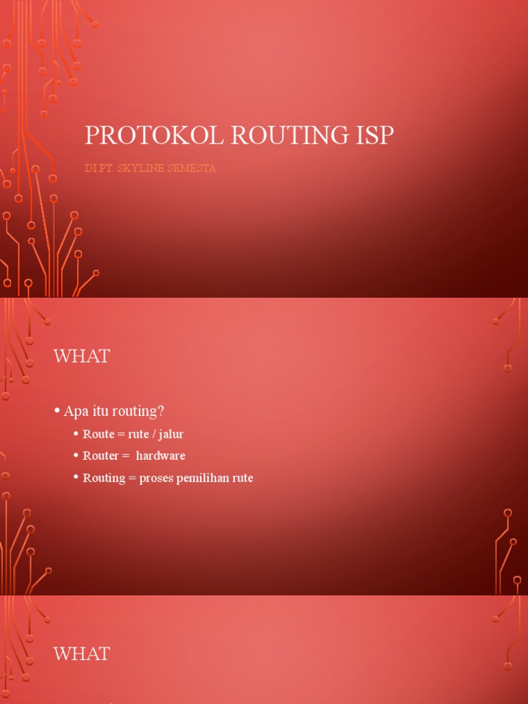 Protokol Routing Isp | PDF