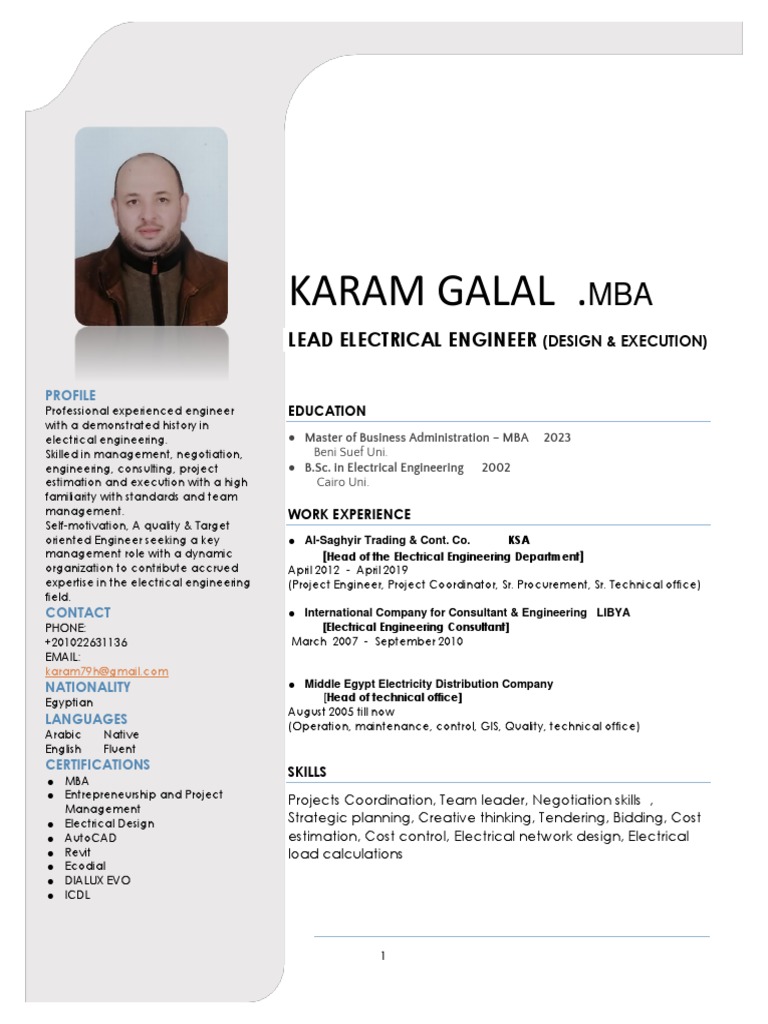 Karam CV 2-2023 | PDF | Technical Support | Business