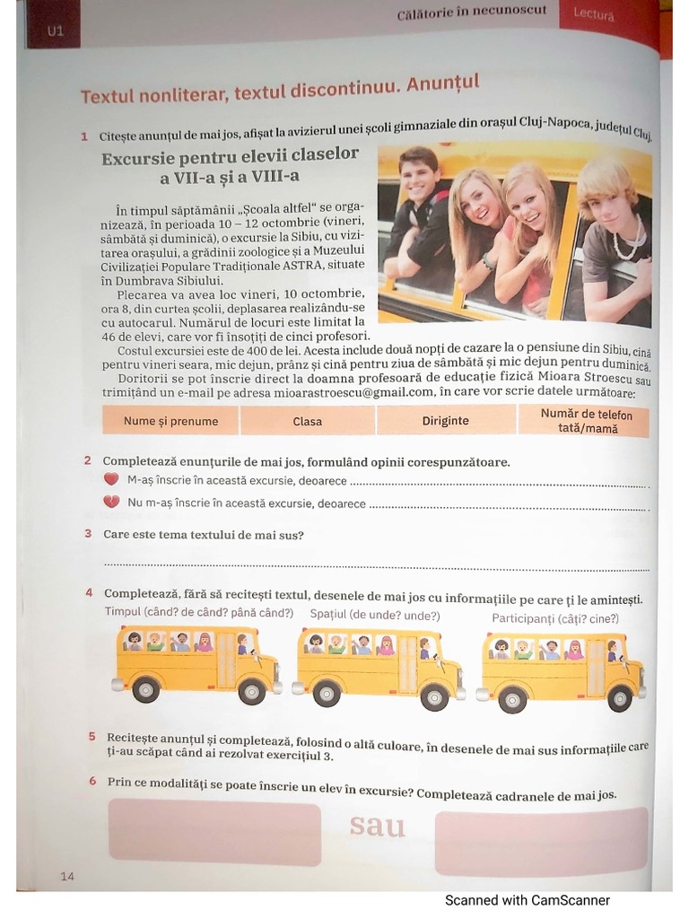 Text Nonliterar Discontinuu | PDF