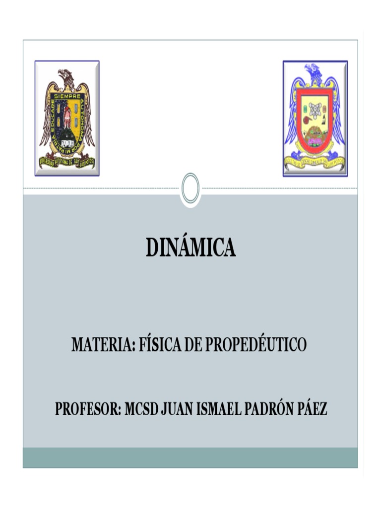 Dinámica | PDF | Fuerza | Peso