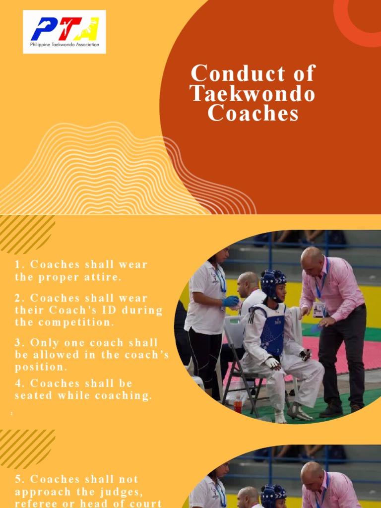 Conduct of Taekwondo Coaches and Technical Officials | PDF