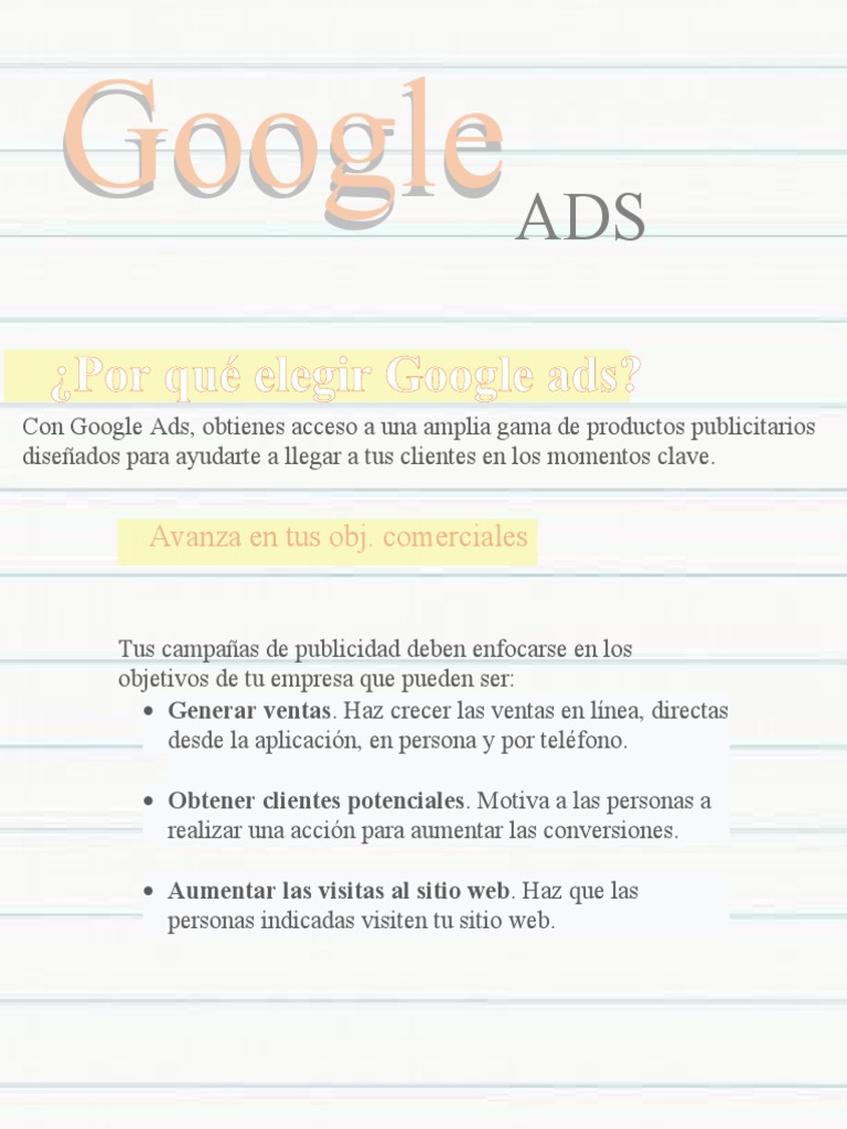 Google Ads Certificación Resumen | PDF | Informática