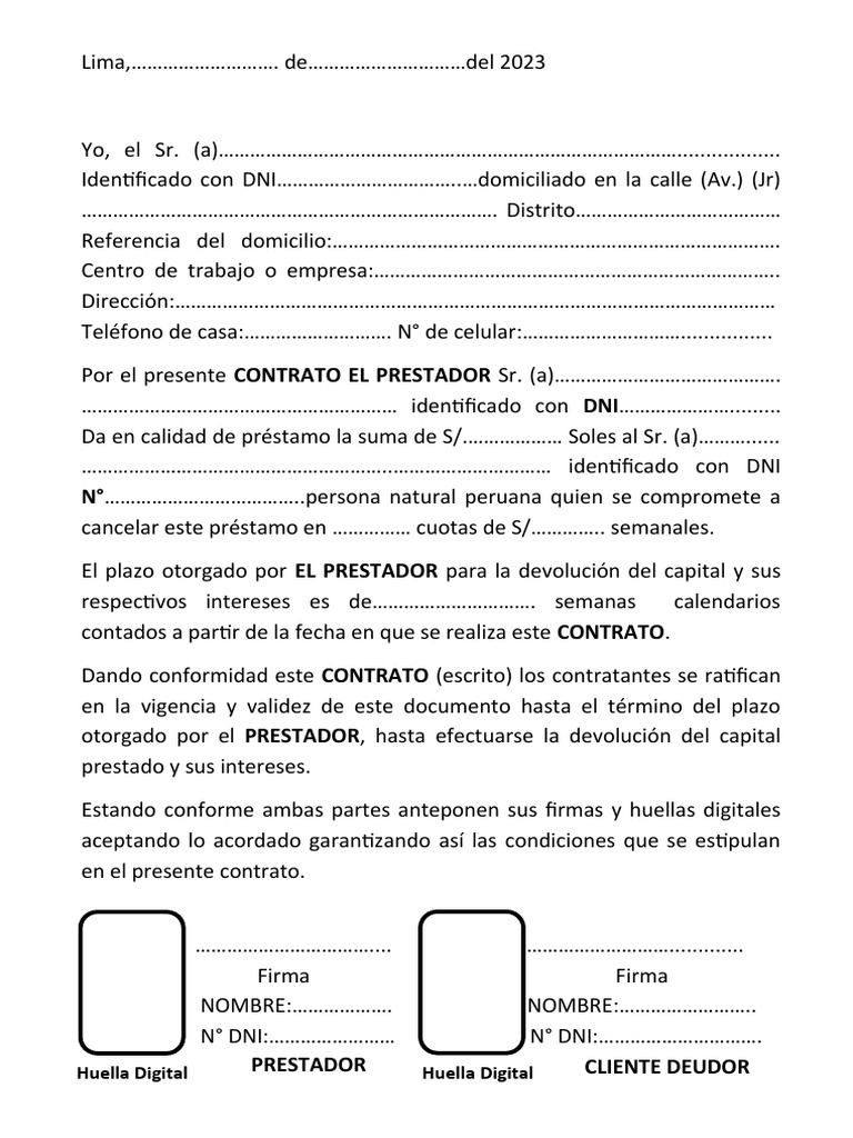 CONTRATO | PDF