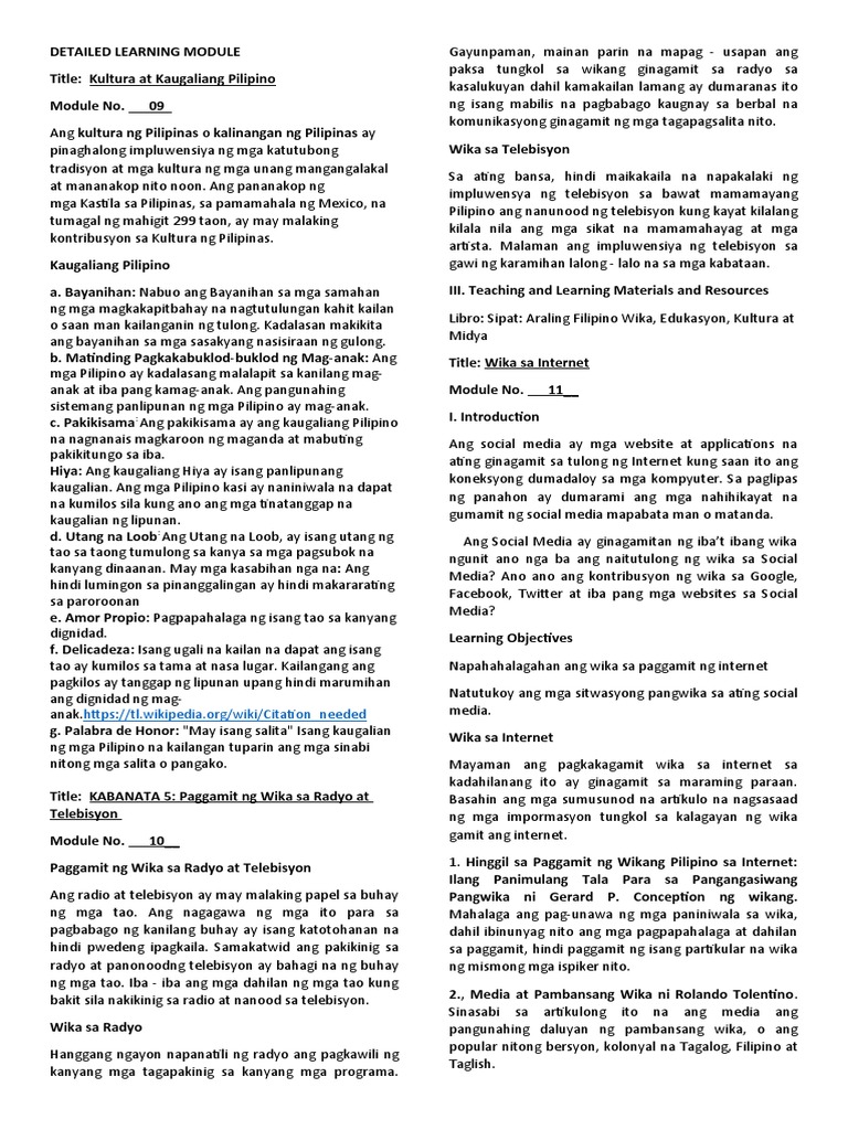 Ppc Reviewer Second Sem Pdf