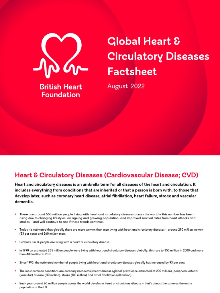 Global Cardiovascular Disease Overview | PDF | Cardiovascular Diseases ...